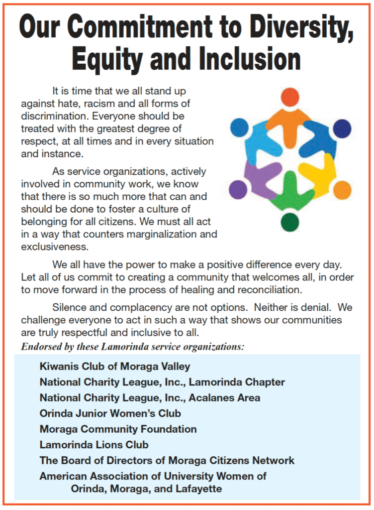 Diversity, Equity, & Inclusion Statement – Orinda Junior Womens Club